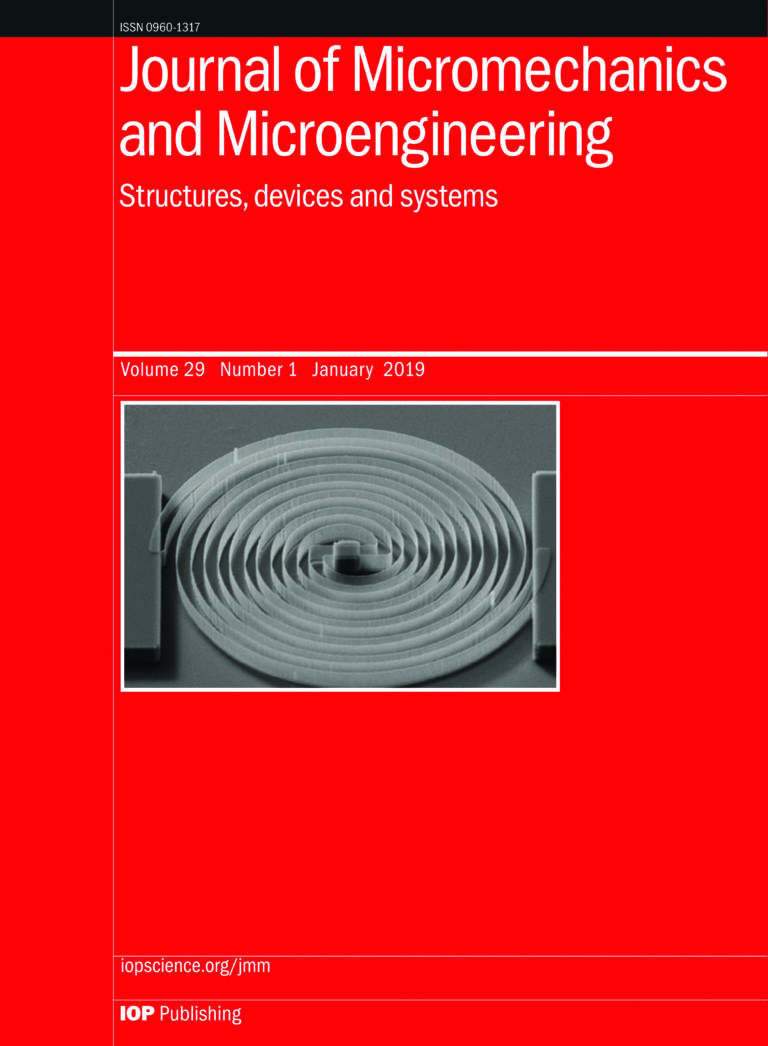 Journal of Micromechanics and Microengineering创立30周年特刊出版 - IOP China