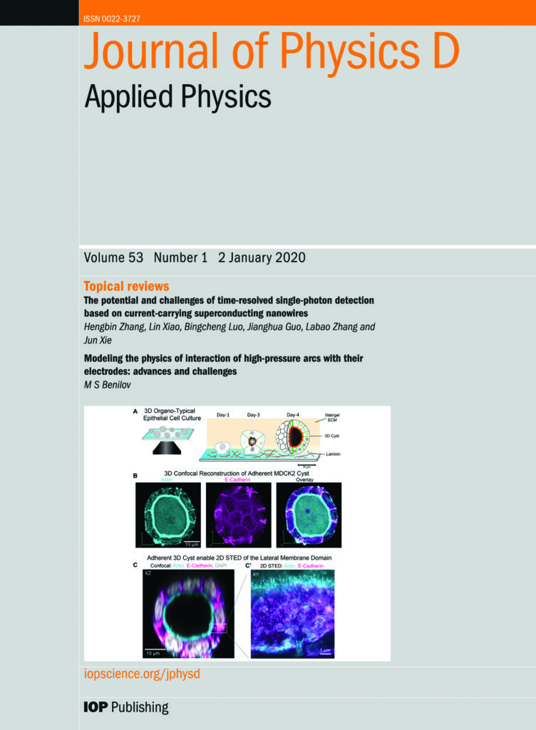 JPhysD特刊|庆祝中南大学物理与电子学院成立20周年 - IOP China