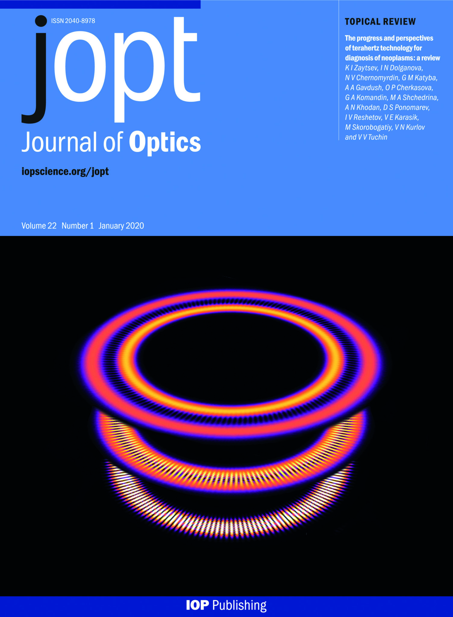 欢迎北京大学刘运全教授、武汉大学郑国兴教授新任 Journal of Optics期刊编委 - IOP China