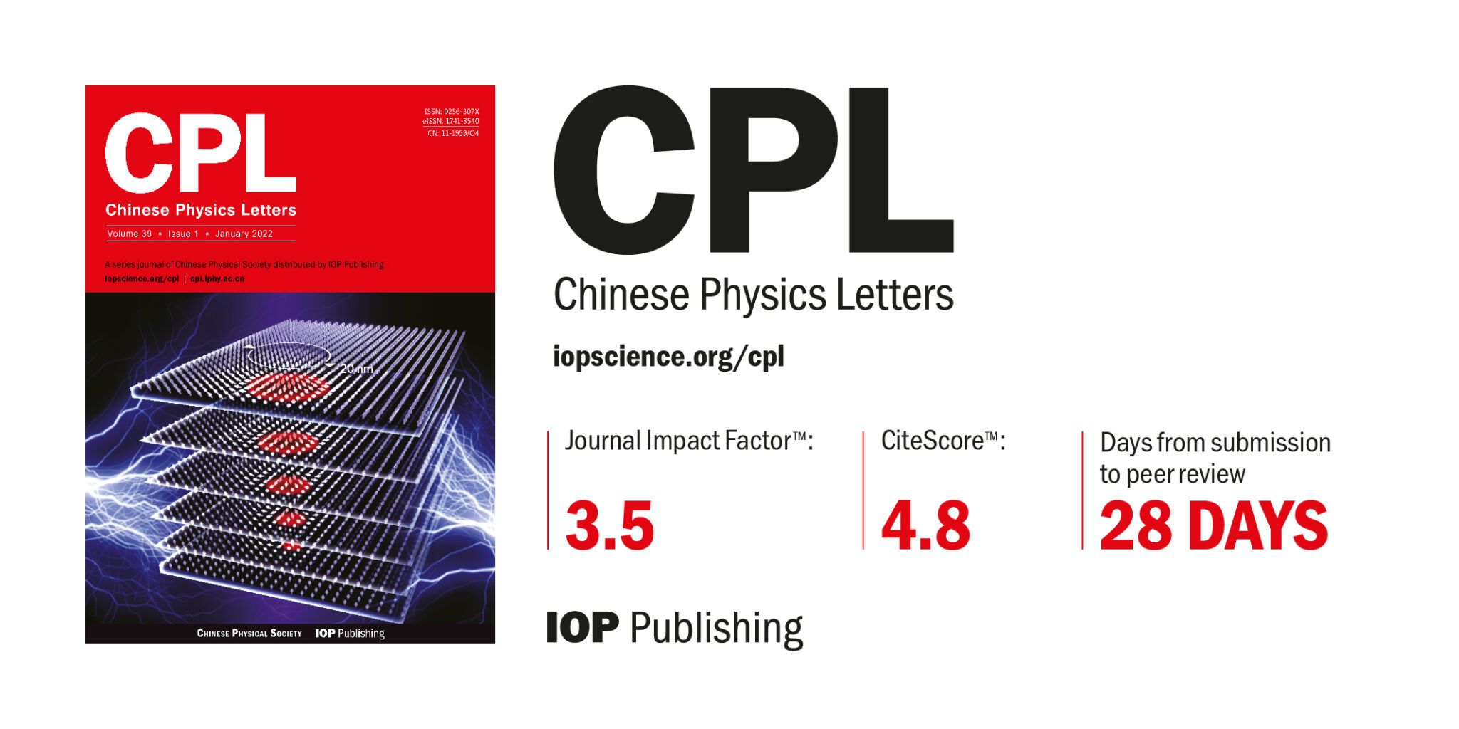 IOP出版社跨学科类期刊影响因子表现优秀 - IOP China