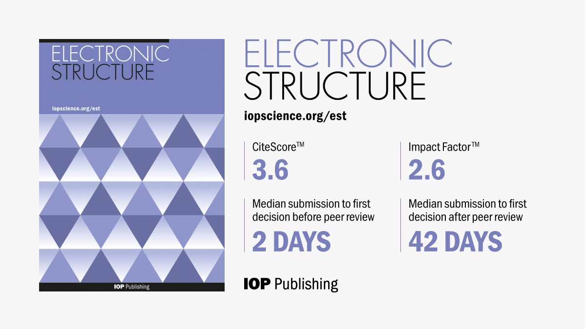 IOP出版社材料类期刊影响因子表现出色 - IOP China