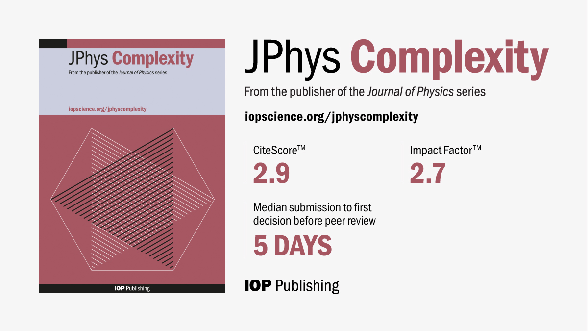 IOP出版社跨学科类期刊影响因子表现优秀 - IOP China